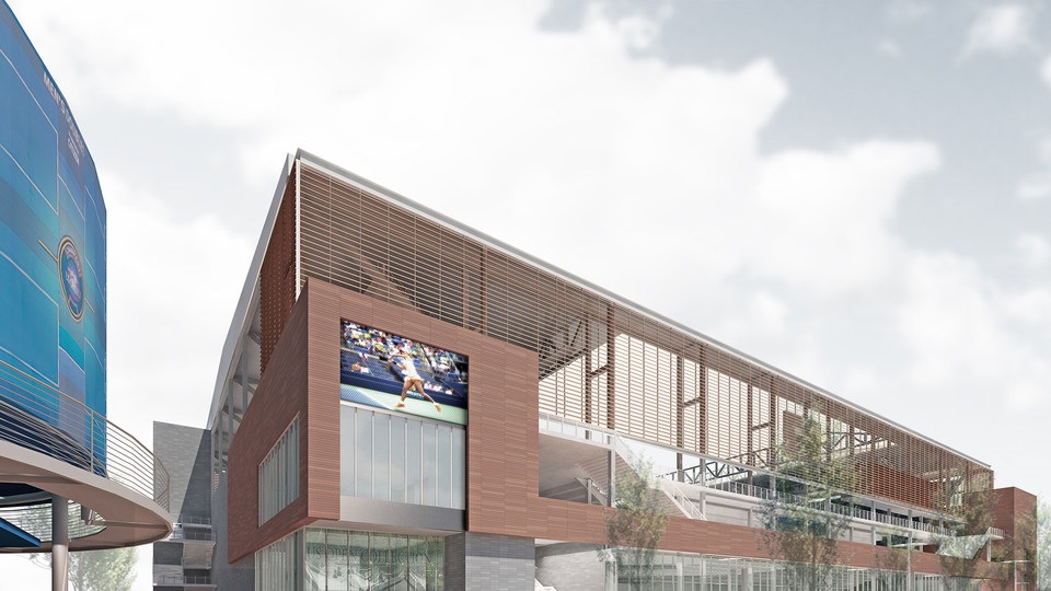 Work continuing on new Louis Armstrong Stadium | Official Site of the ...
