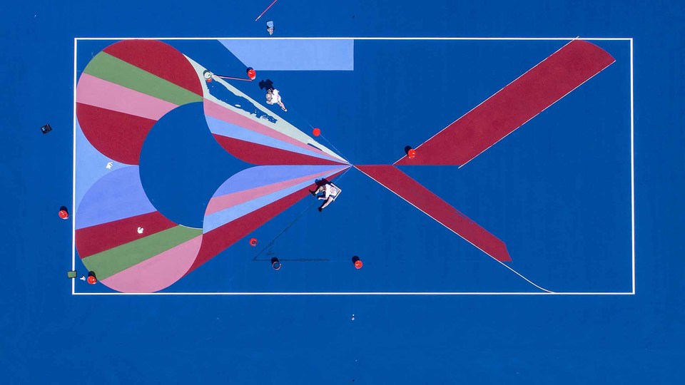 US Open Art Courts | 50th Anniversary | Official Site of the 2025 US ...