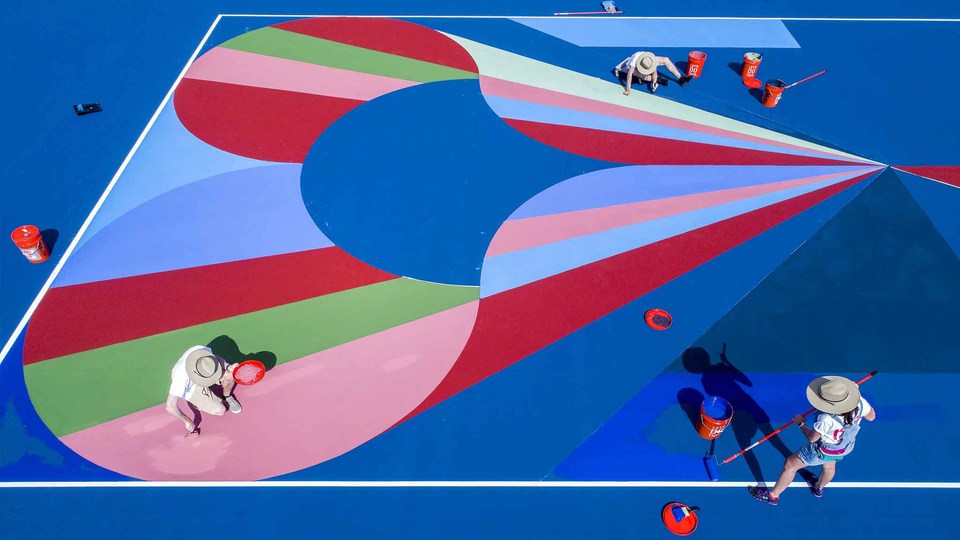 US Open Art Courts | 50th Anniversary | Official Site of the 2025 US ...