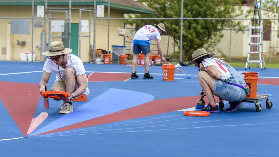 US Open Art Courts | 50th Anniversary | Official Site of the 2025 US ...