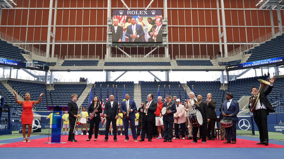 New Louis Armstrong Stadium officially opened | Official Site of the ...