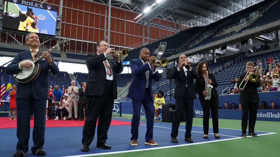 New Louis Armstrong Stadium officially opened - Official Site of the ...