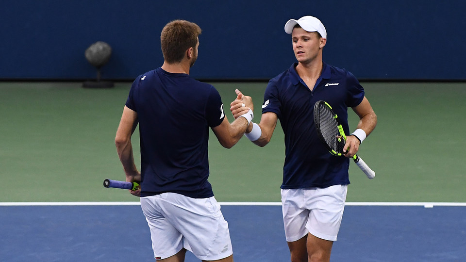 Oh brother! The Harrison siblings dig into the US Open doubles draw ...