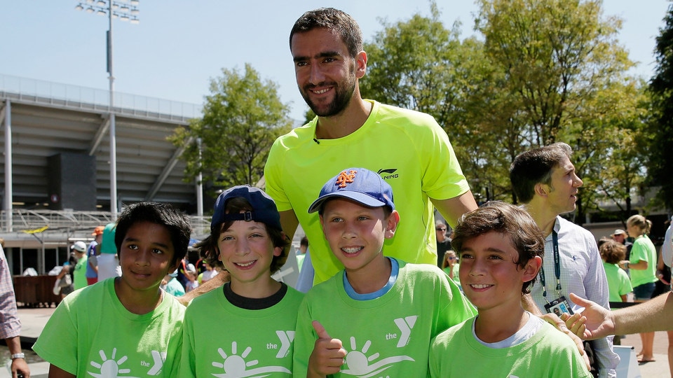 Cilic, McHale return the love on Queens Day | Official Site of the 2026 ...