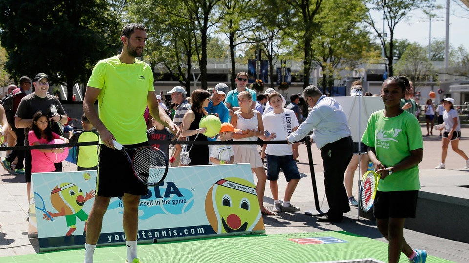 Cilic, McHale return the love on Queens Day | Official Site of the 2026 ...