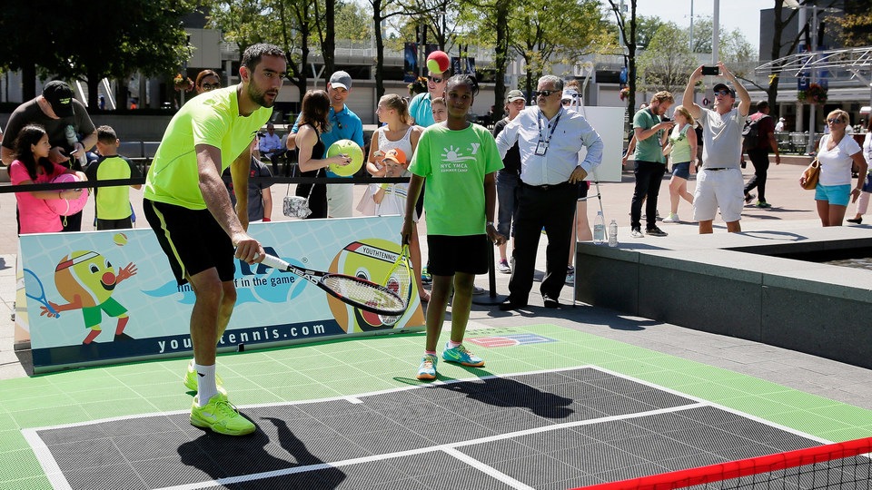 Cilic, McHale return the love on Queens Day | Official Site of the 2026 ...