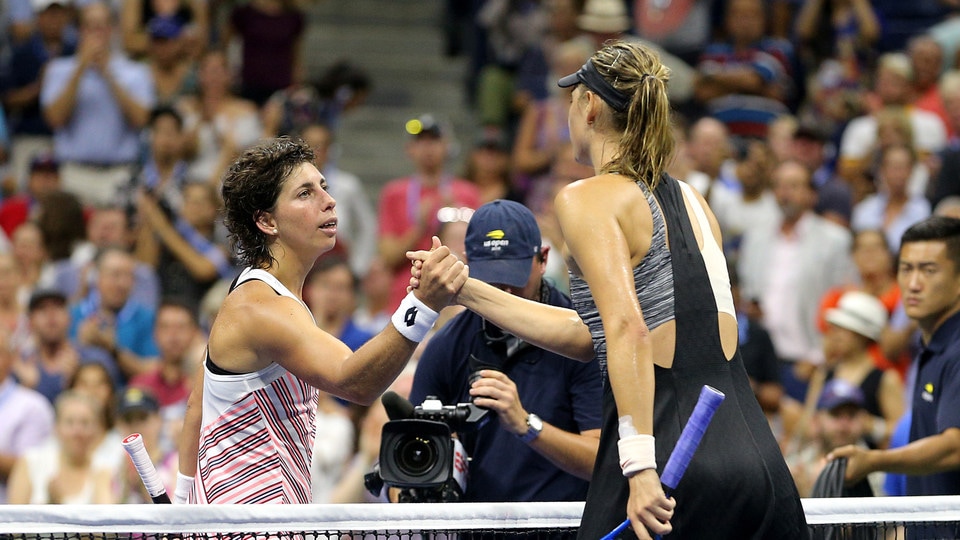 Catch 22: Suárez Navarro snaps Sharapova's streak | Official Site of ...