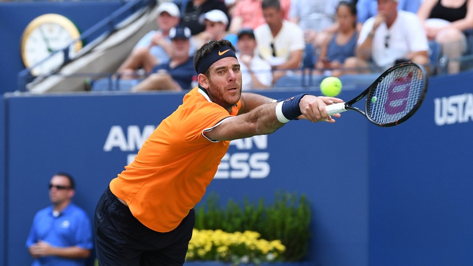 Juan Martin del Potro outslugs and outlasts John Isner | Official Site ...