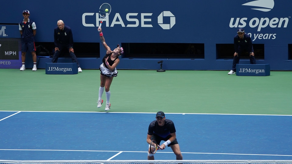 Mattek-Sands, Murray win US Open mixed doubles crown | Official Site of the 2025 US Open Tennis ...