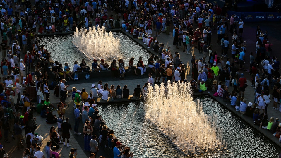 Open sets new attendance record | Official Site of the 2025 US Open ...
