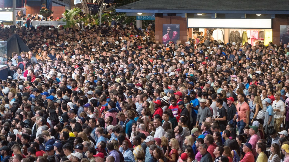 Open sets new attendance record | Official Site of the 2025 US Open ...