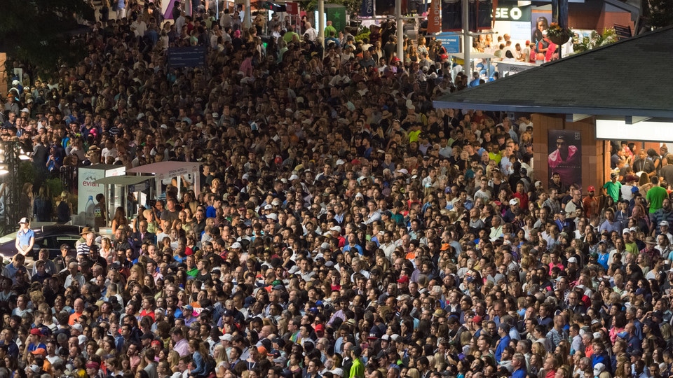 Open sets new attendance record | Official Site of the 2025 US Open ...