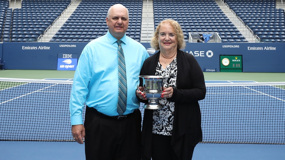 Umpires honored by US Open | Official Site of the 2026 US Open Tennis ...
