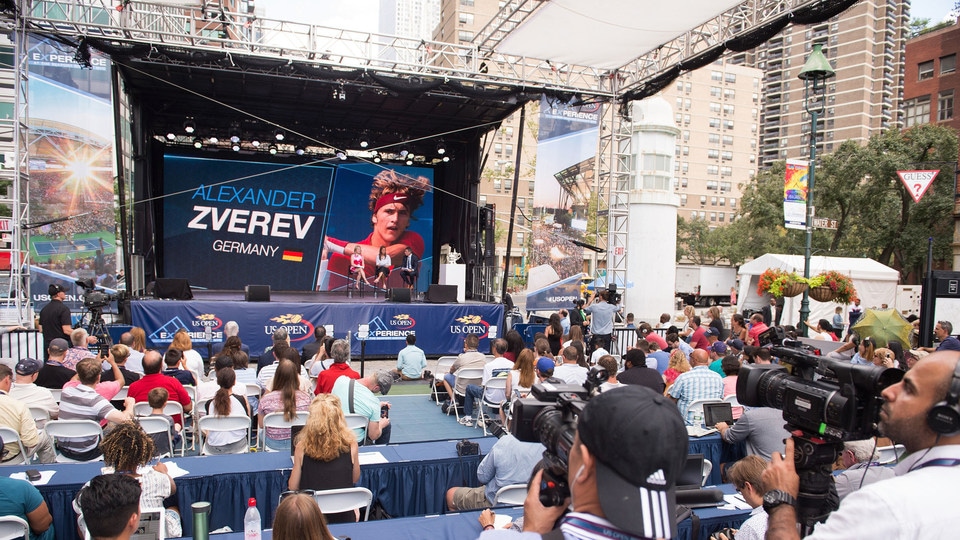 Live draw ceremony a hit with fans | Official Site of the 2025 US Open ...