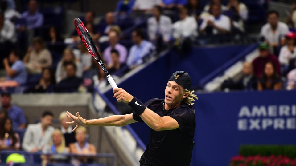 Rising star Shapovalov stuns Tsonga | Official Site of the 2026 US Open ...