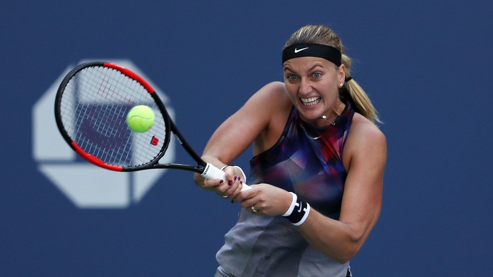 Kvitova defeats Garcia, sprints into second week | Official Site of the ...