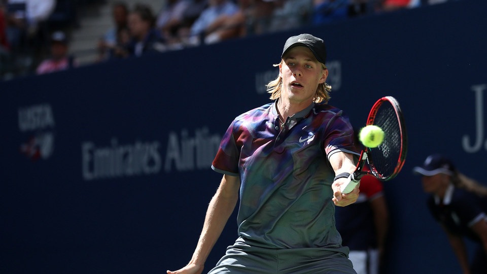 Teen sensation Shapovalov rolls on | Official Site of the 2025 US Open ...