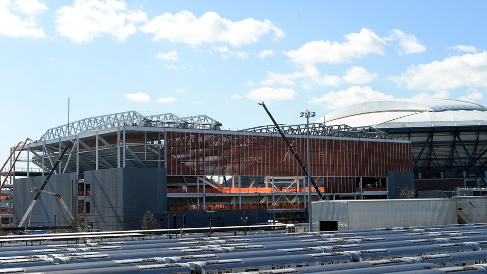 Louis Armstrong Stadium construction update, March 2018 | Official Site ...