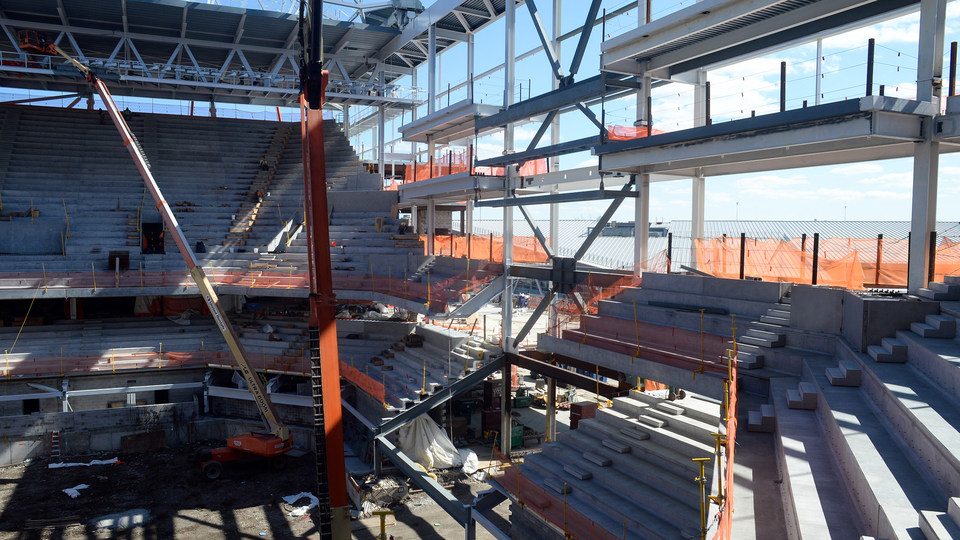 Louis Armstrong Stadium construction update, March 2018 | Official Site ...