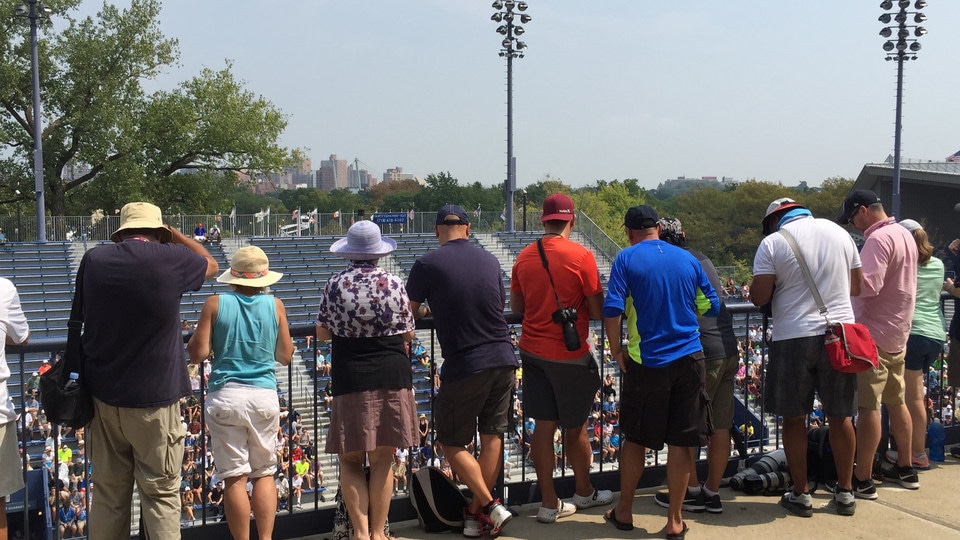 Grandstand takes its final bow - Official Site of the 2024 US Open ...