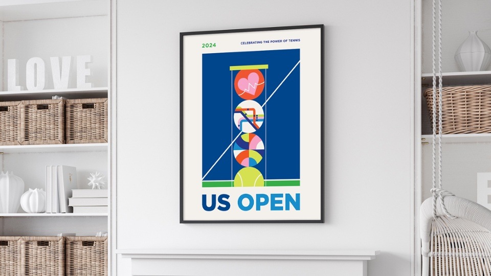 US Open Theme Art - Official Site of the 2025 US Open Tennis ...