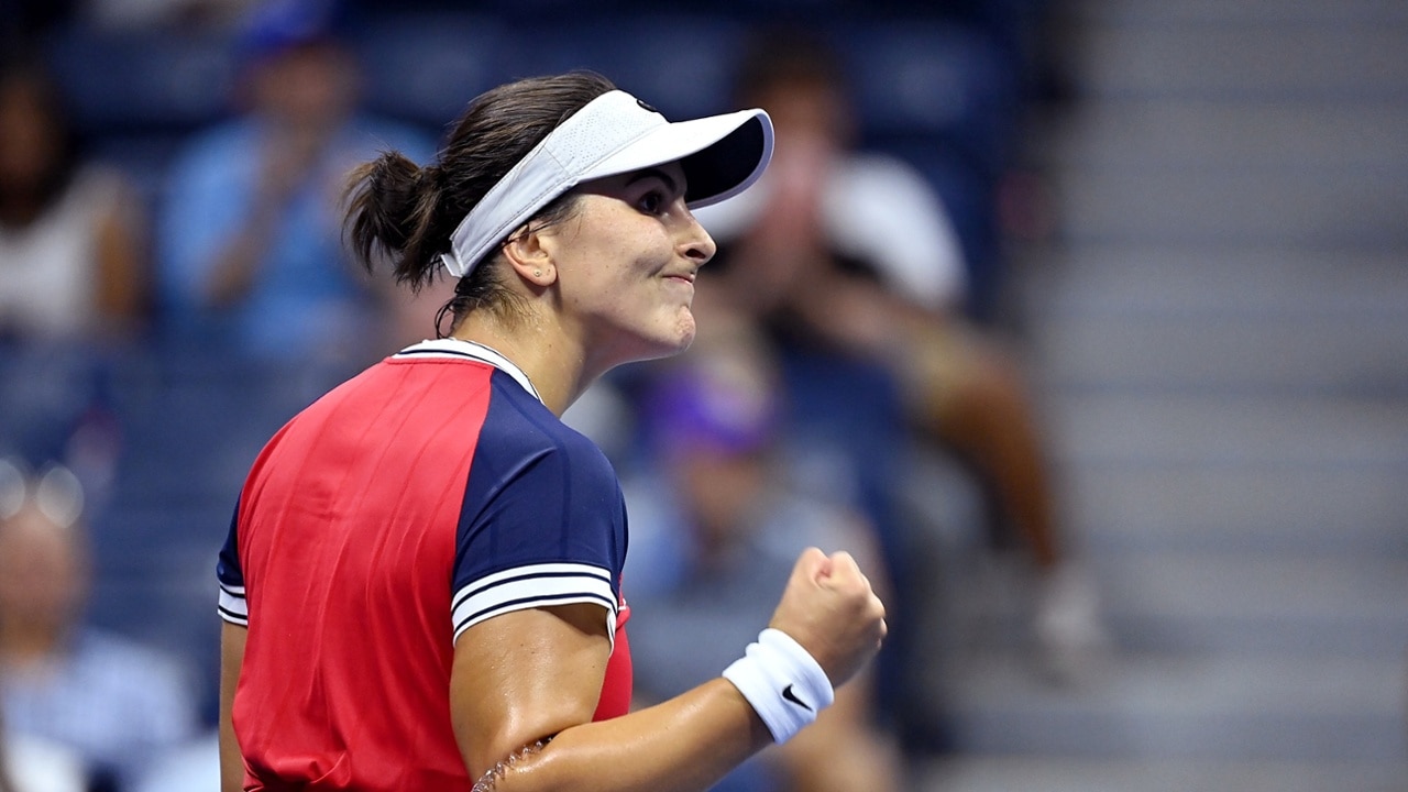 Photos: Maria Sakkari vs. Bianca Andreescu in Round of 16 at the 2021 ...
