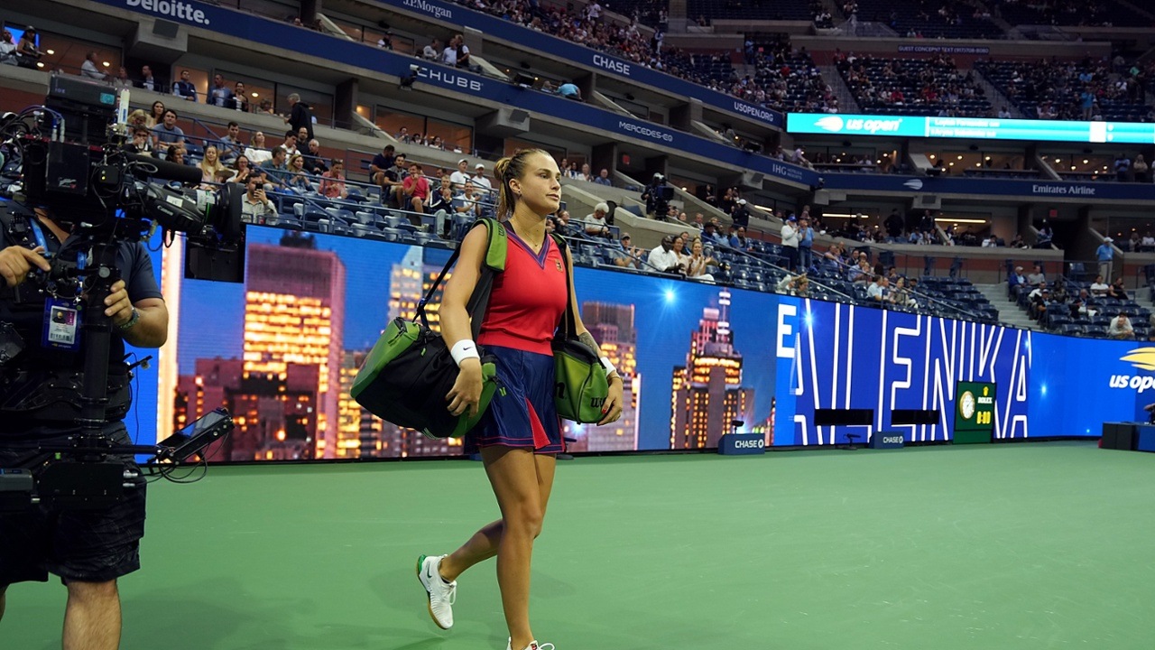Photos: Leylah Fernandez vs. Aryna Sabalenka, 2021 US Open semifinals | Official Site of the ...