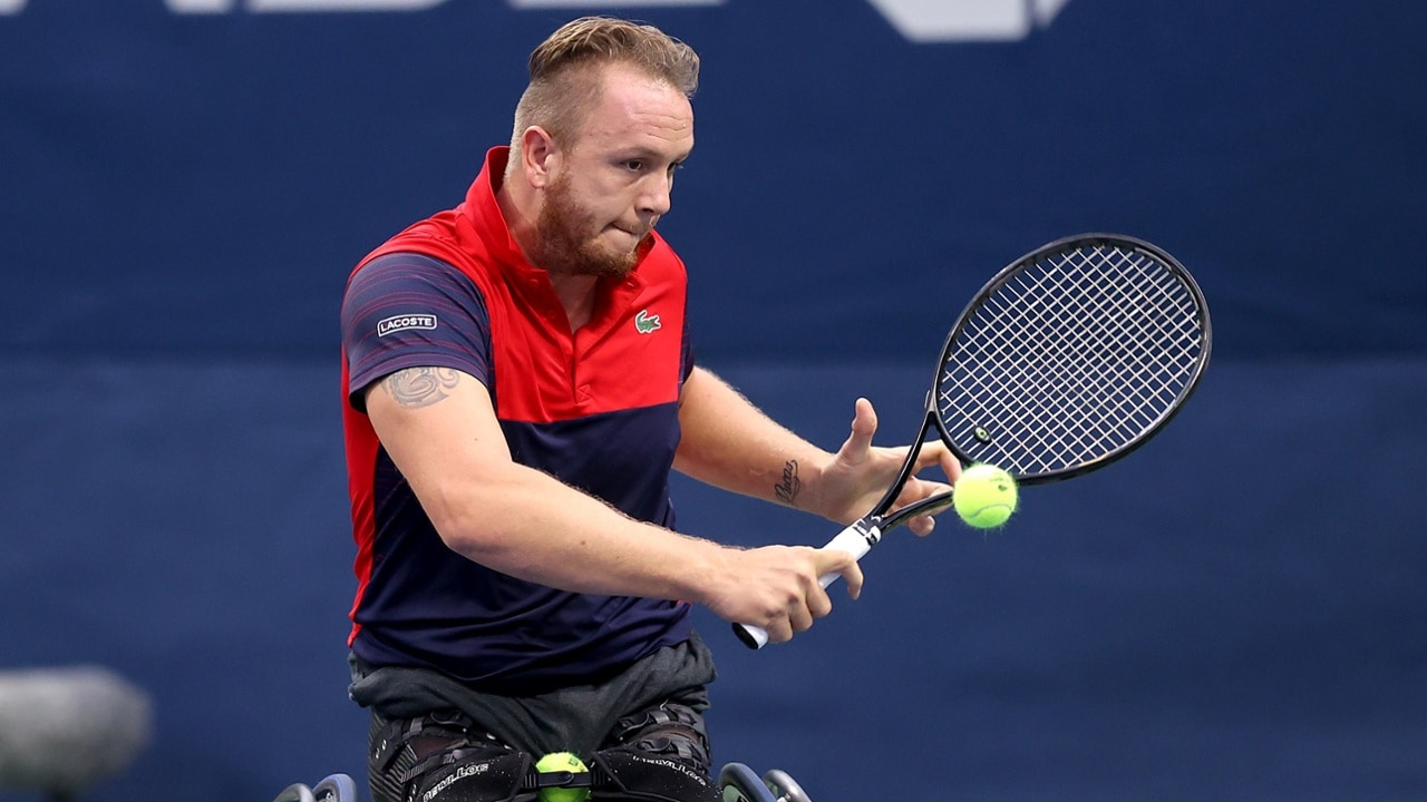 Photos: Wheelchair quarterfinals action at the US Open on Day 11 ...