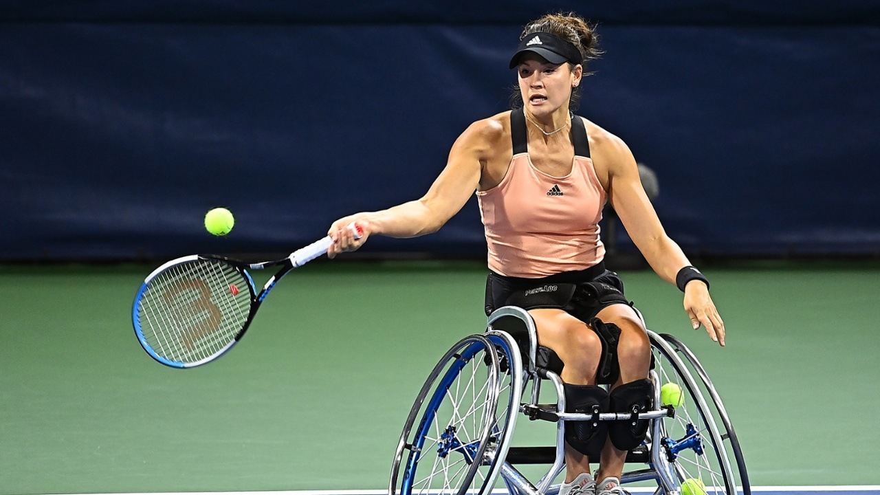 Photos: Wheelchair quarterfinals action at the US Open on Day 11 ...