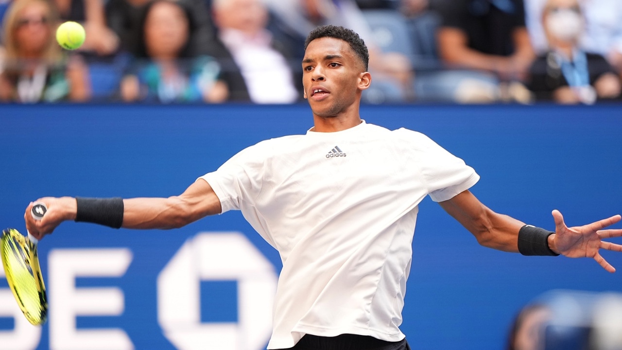 Photos: Auger-Aliassime vs. Medvedev, 2021 US Open semifinals ...