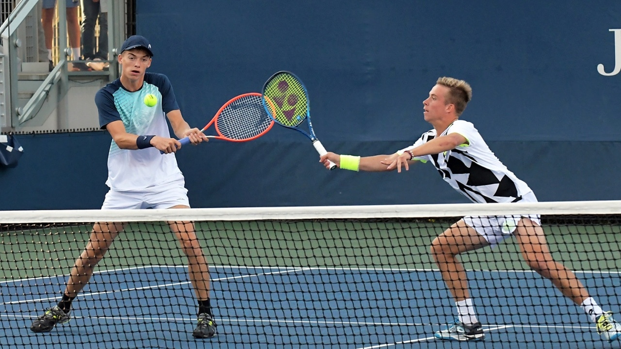 Photos: Boys' and girls' doubles on Day 12 at the 2021 US Open ...