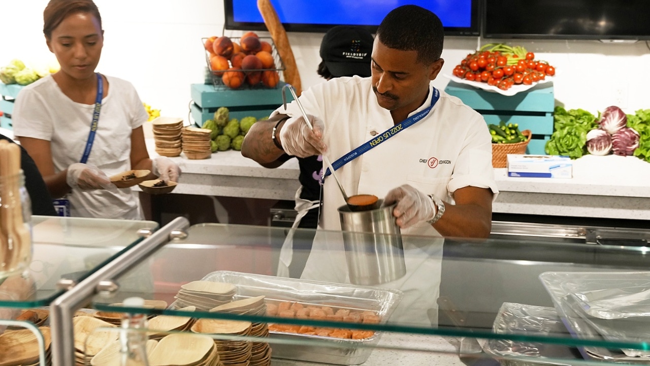 Cheers! Inaugural Flavors of the Open event showcases the food and ...
