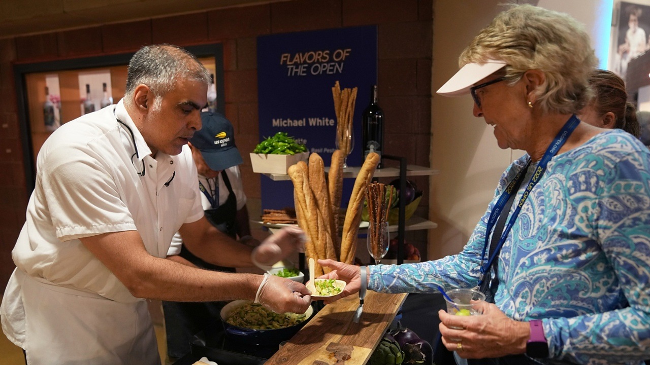 Cheers! Inaugural Flavors of the Open event showcases the food and ...