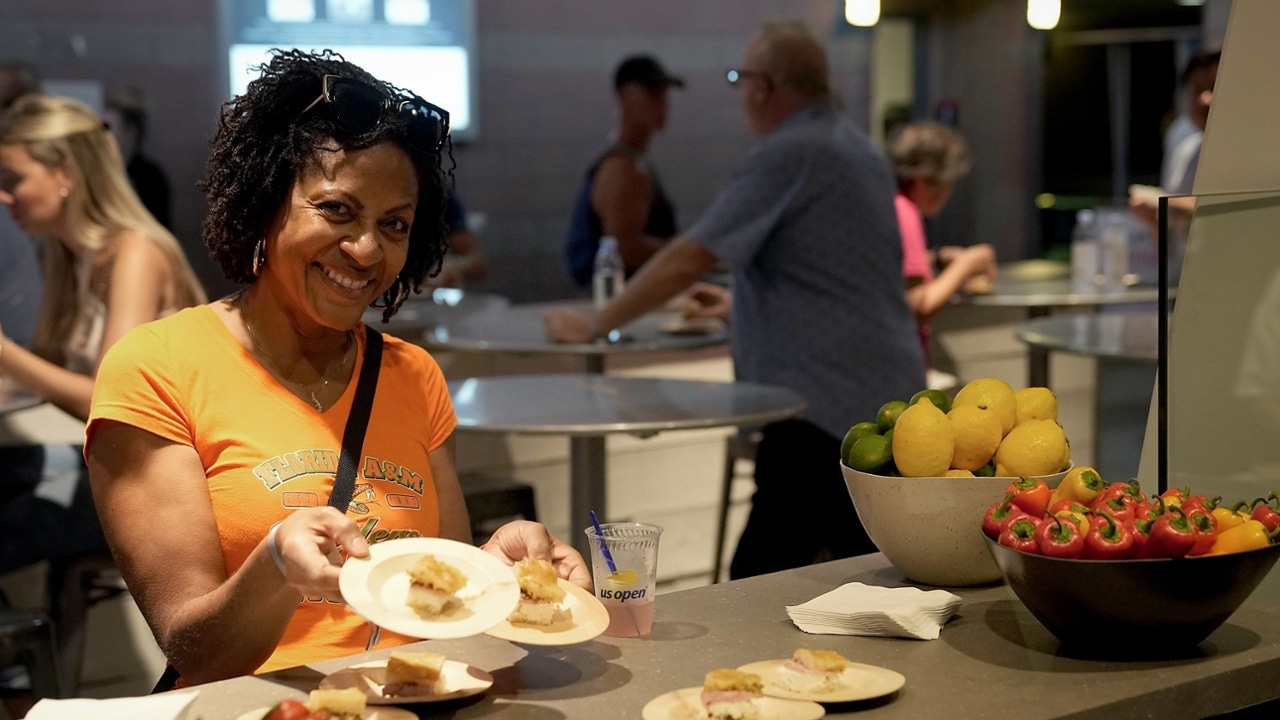 Cheers! Inaugural Flavors of the Open event showcases the food and ...