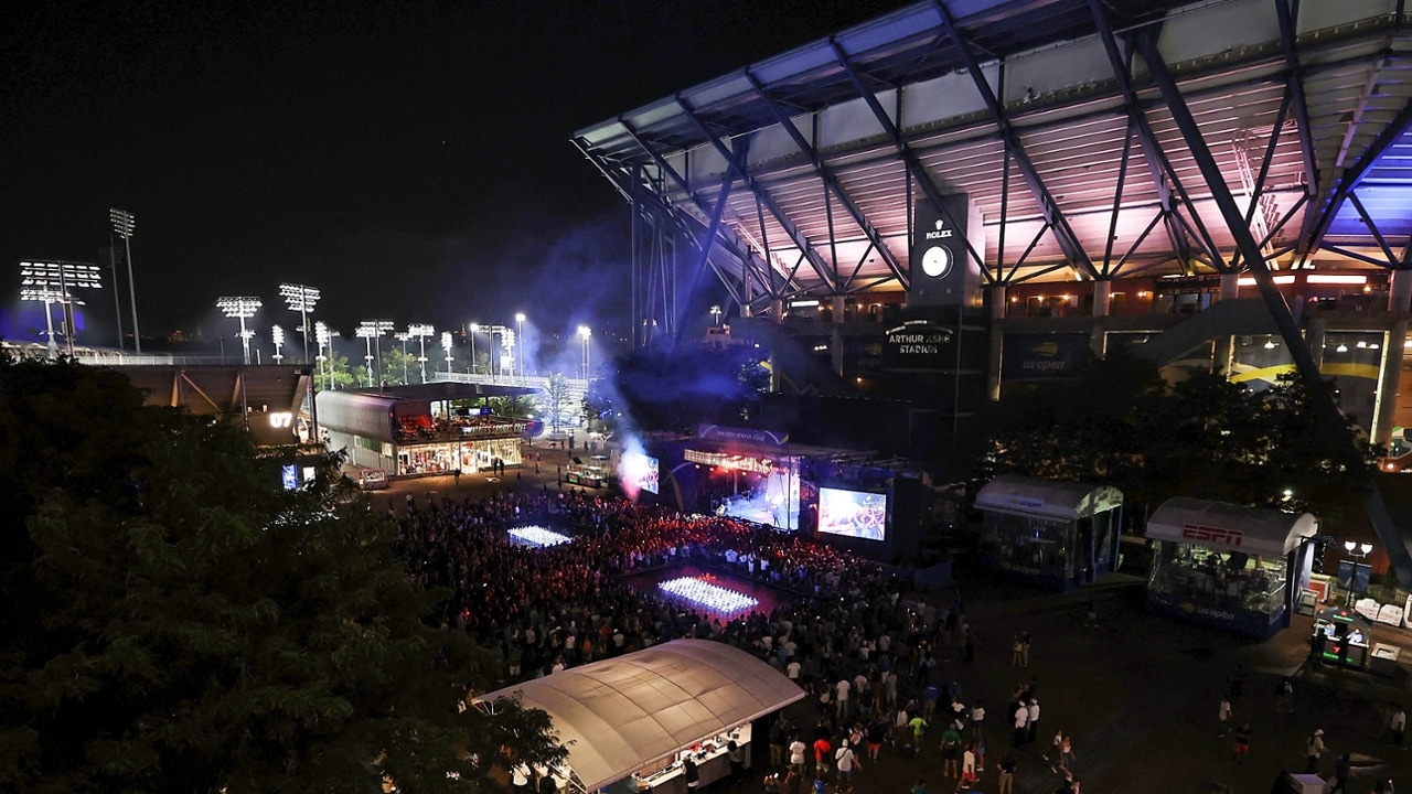 Photos: DNCE rocks the house with Chase Sound Check during 2022 US Open ...