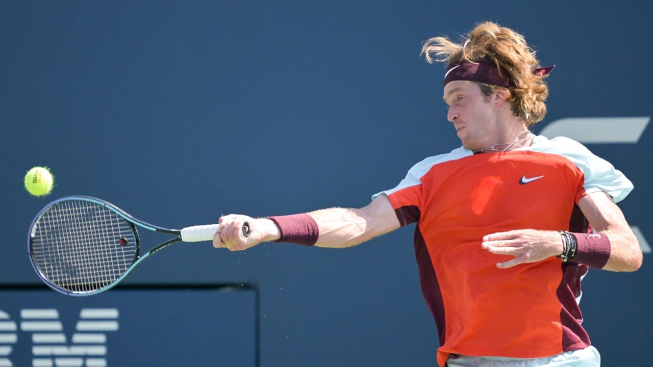 Rublev takes down Djere in a tough five-setter in Round 1 | Official ...