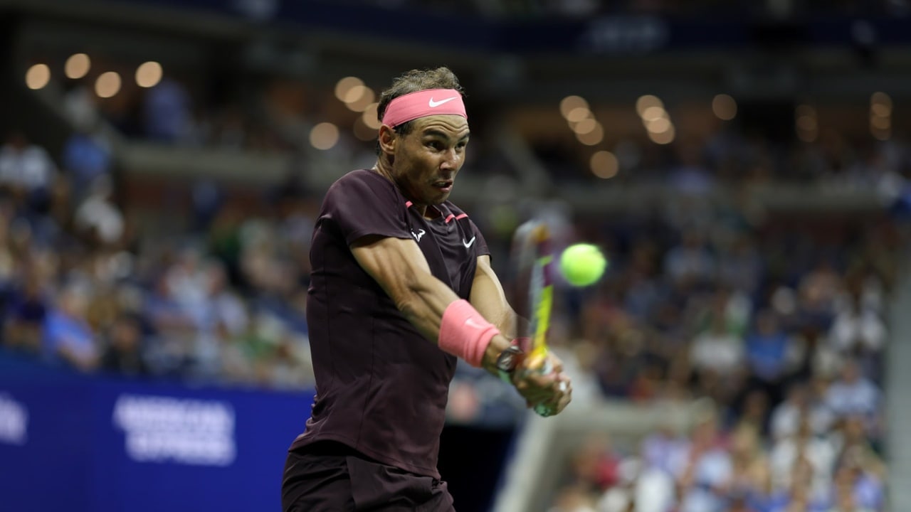 Photos: Rinky Hijikata vs. Rafael Nadal, 2022 US Open first round ...