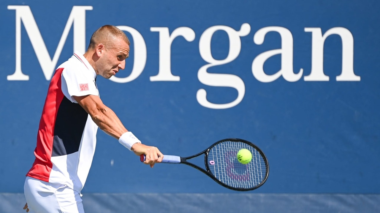 Photos: James Duckworth vs. Daniel Evans, 2022 USOpen second round ...