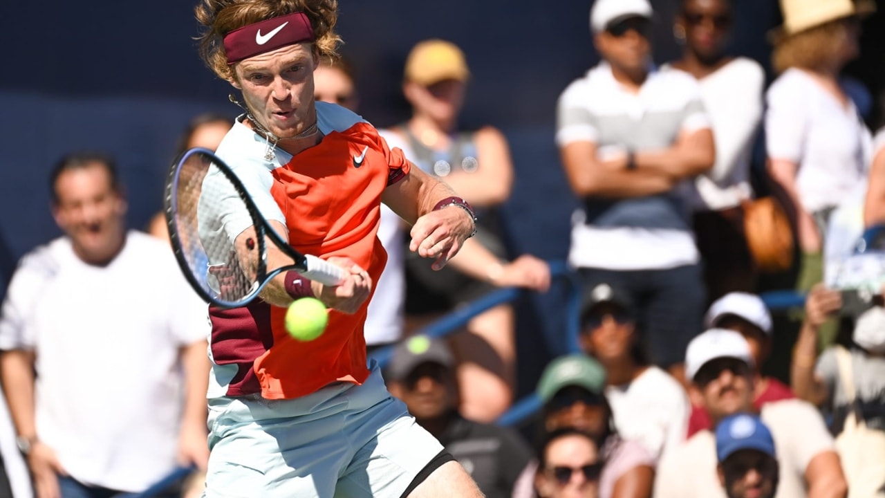 Photos: Andrey Rublev vs. Soowoo Kwon, 2022 US Open second round ...
