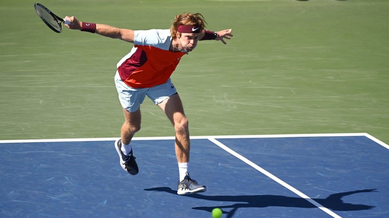 Photos: Andrey Rublev vs. Soowoo Kwon, 2022 US Open second round ...