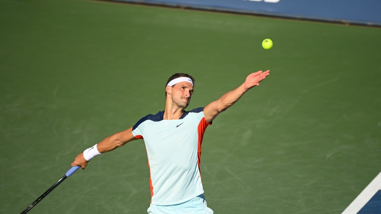 Photos: Grigor Dimitrov vs. Brandon Nakashima, 2022 US Open second ...