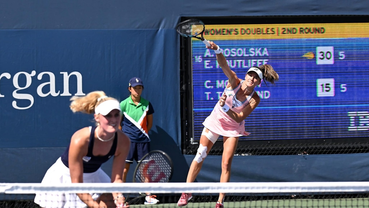 Doubles wrap: Women's favorites win, men's favorites fall in tiebreaks ...