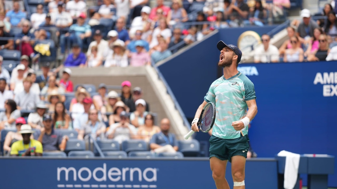 Photos: Casper Ruud vs. Corentin Moutet, 2022 US Open fourth round | Official Site of the 2025 ...