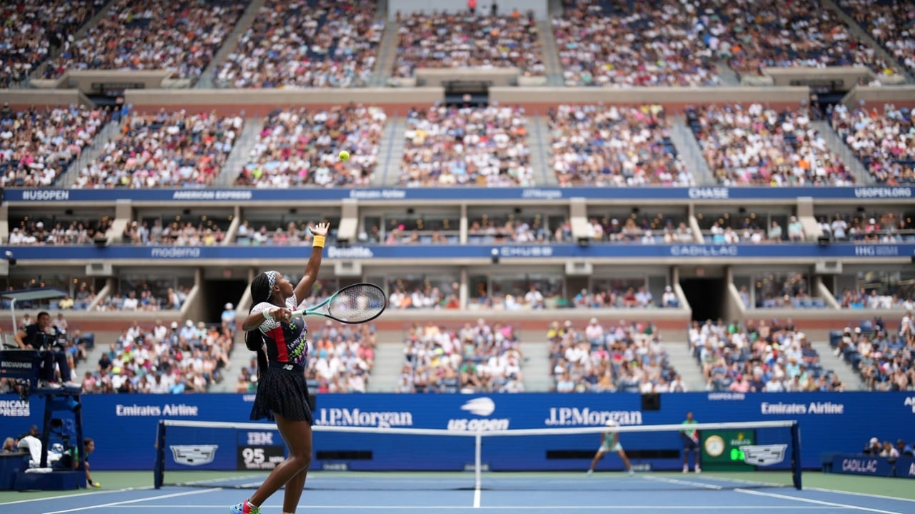 Coco Gauff gets past Zhang, into US Open quarterfinals | Official Site ...