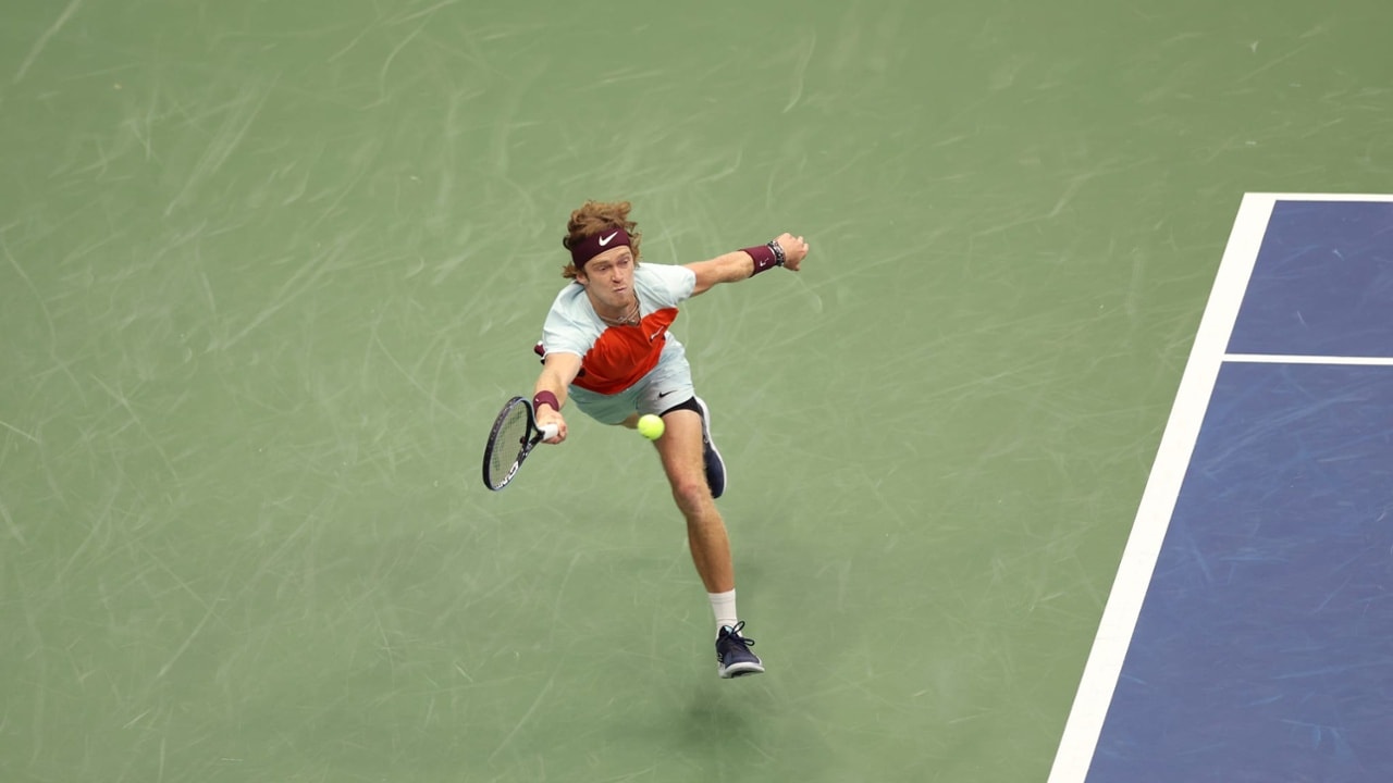 Photos: Frances Tiafoe vs. Andrey Rublev, 2022 US Open quarterfinals ...