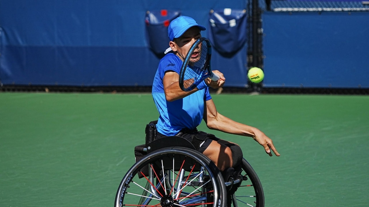 Photos: Junior players debut at 2022 US Open Wheelchair Championships ...