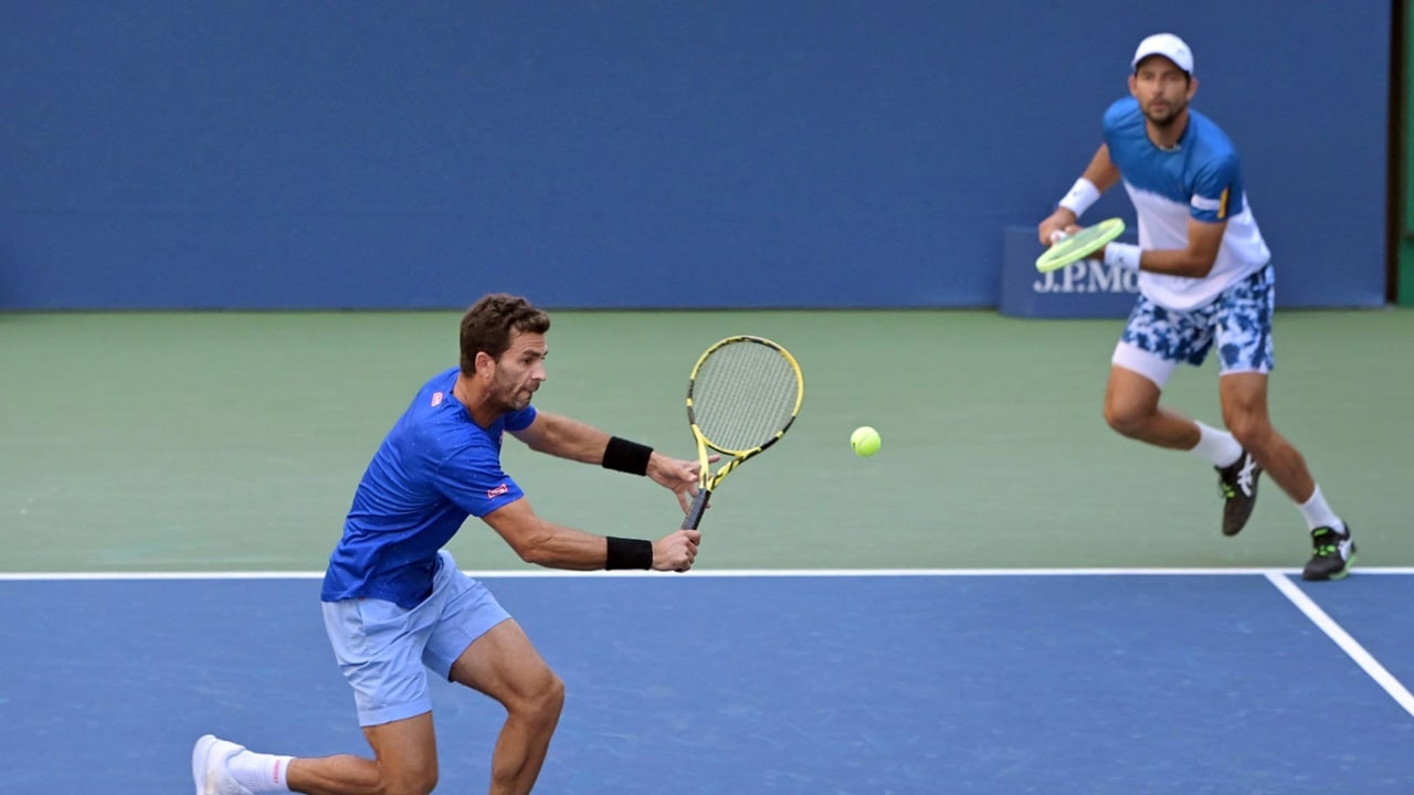 Photos: Men's doubles semifinals at the 2022 US Open | Official Site of ...