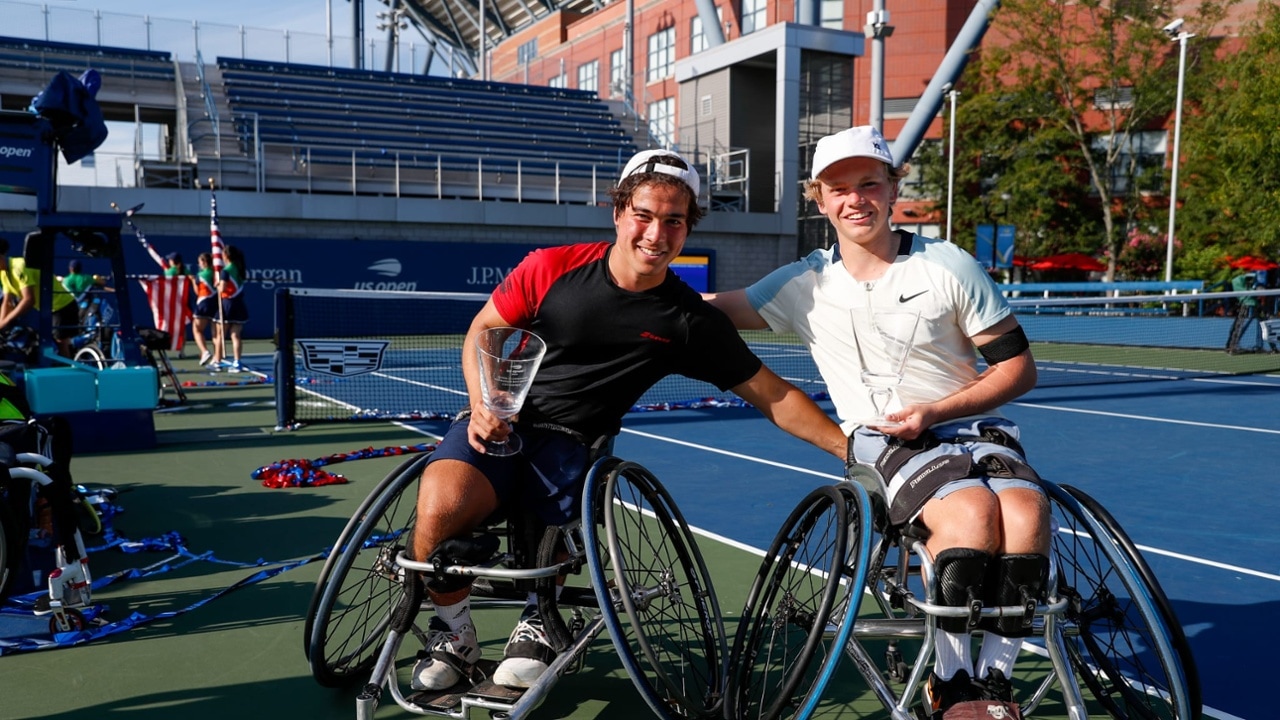 Photos: Junior wheelchair finals at the 2022 US Open | Official Site of ...