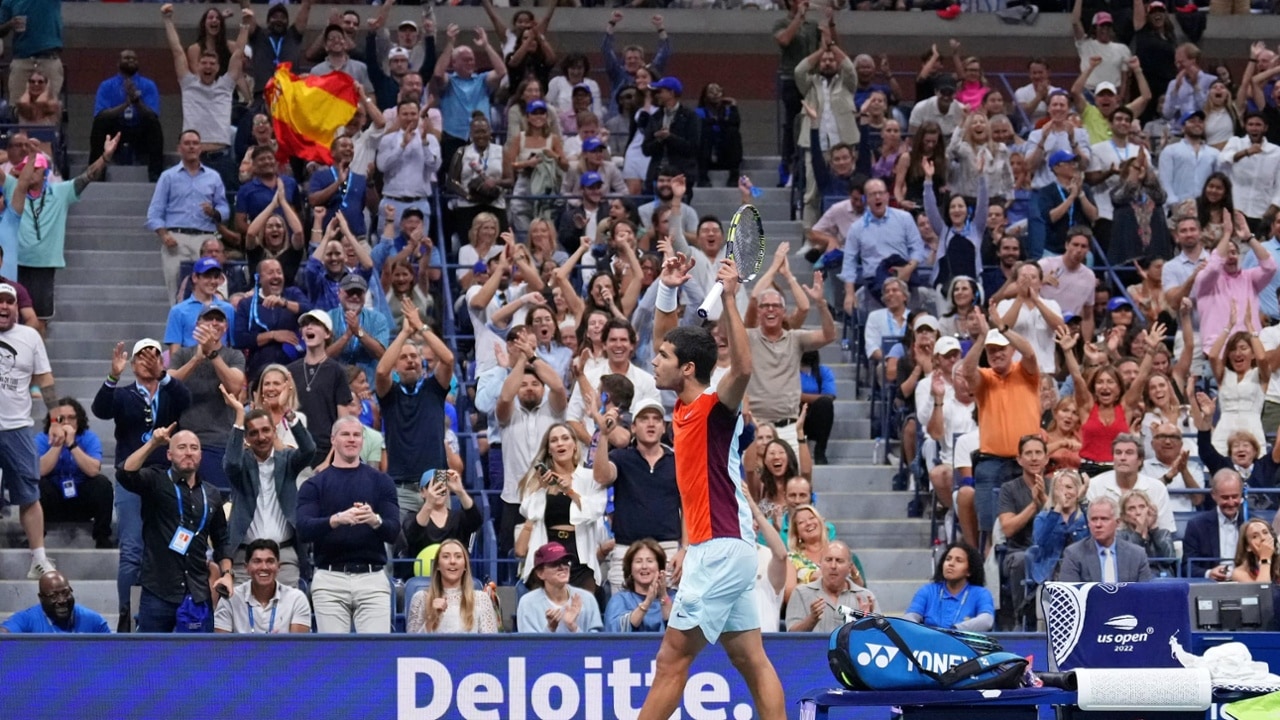 Photos: Carlos Alcaraz vs. Casper Ruud, 2022 US Open men's singles ...
