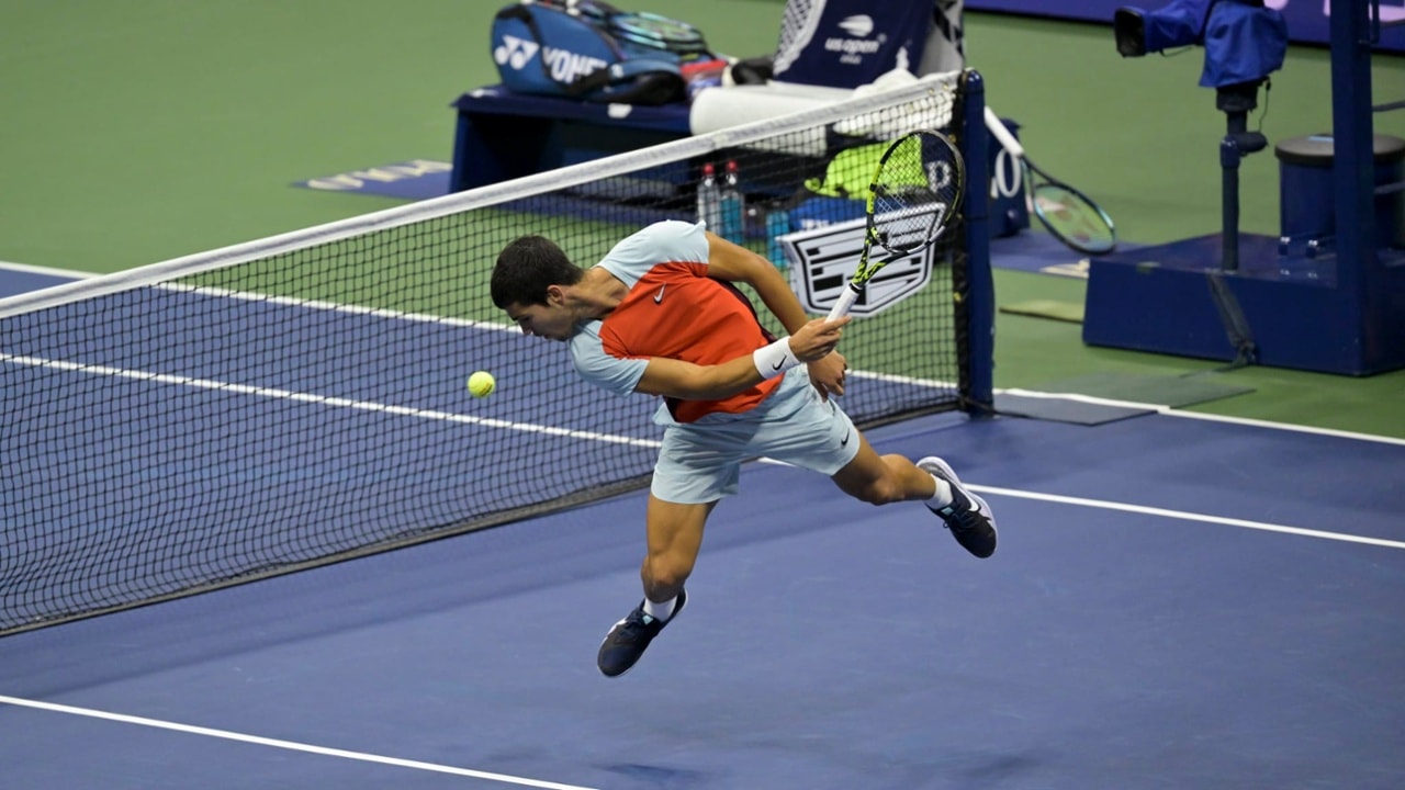 Photos: Carlos Alcaraz vs. Casper Ruud, 2022 US Open men's singles ...